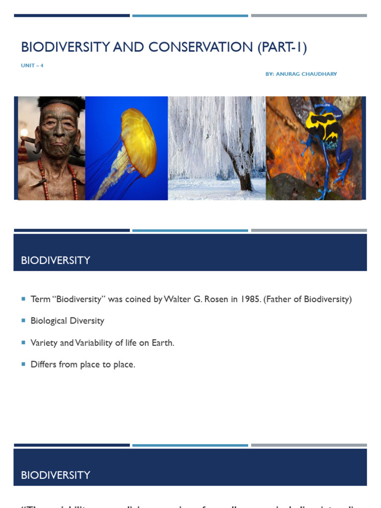 Biodiversity and Conservation | PDF | Biodiversity | Endangered Species