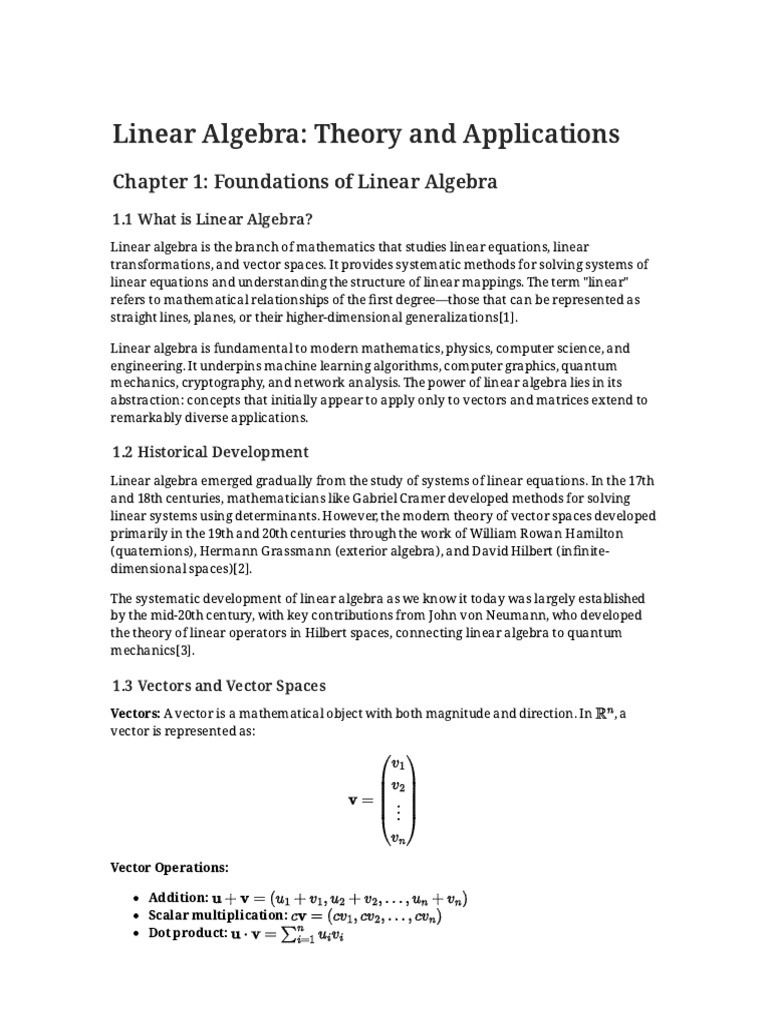 Understanding Linear Algebra Concepts | PDF | Eigenvalues And ...