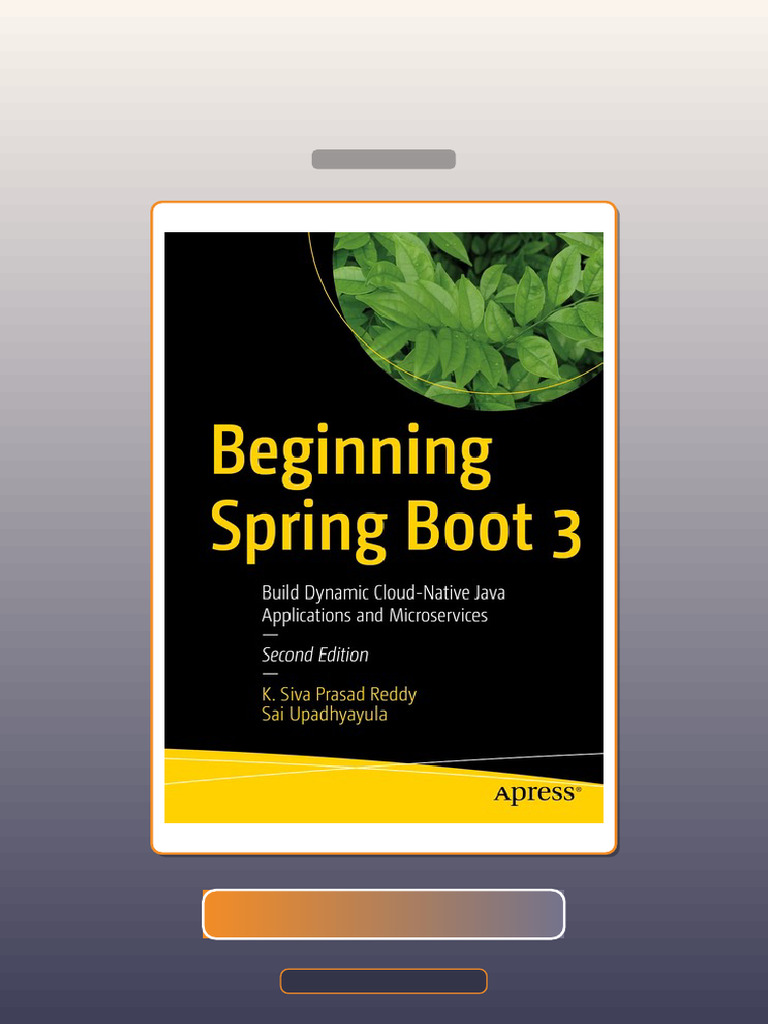 Test Bank for Beginning Spring Boot 3 Build Dynamic CloudNative Java ...