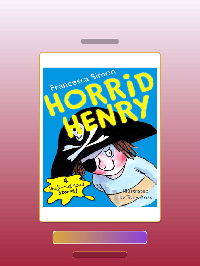 Test Bank for Horrid Henry Francesca Simon | PDF | Multiple Choice ...