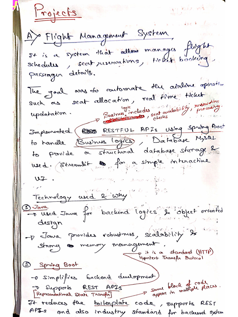 Projects for Interview Prep | PDF