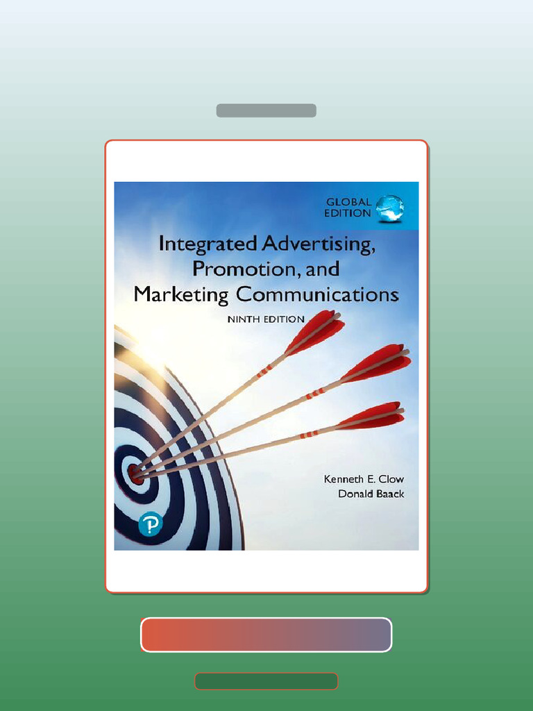Test Bank for Integrated Advertising Promotion and Marketing ...