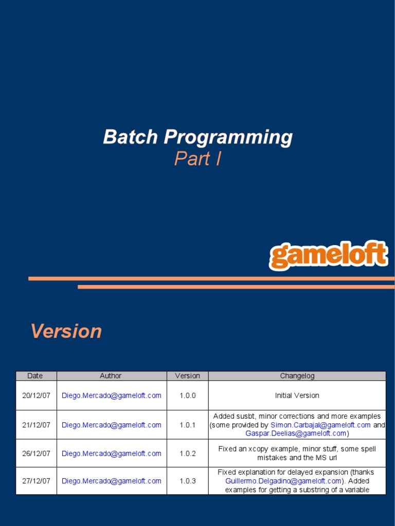 Batch Programming Command Line Interface Computer Data