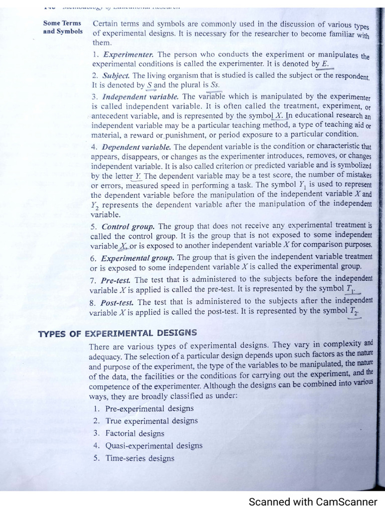Experimental Designs - Lokesh Kaul | PDF