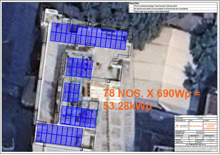 LBC Seventh Avenue Rubberwala 2D Design 01-Rehab Solar Panel | PDF ...