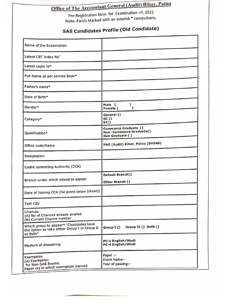 Sas Exam -II Form | PDF