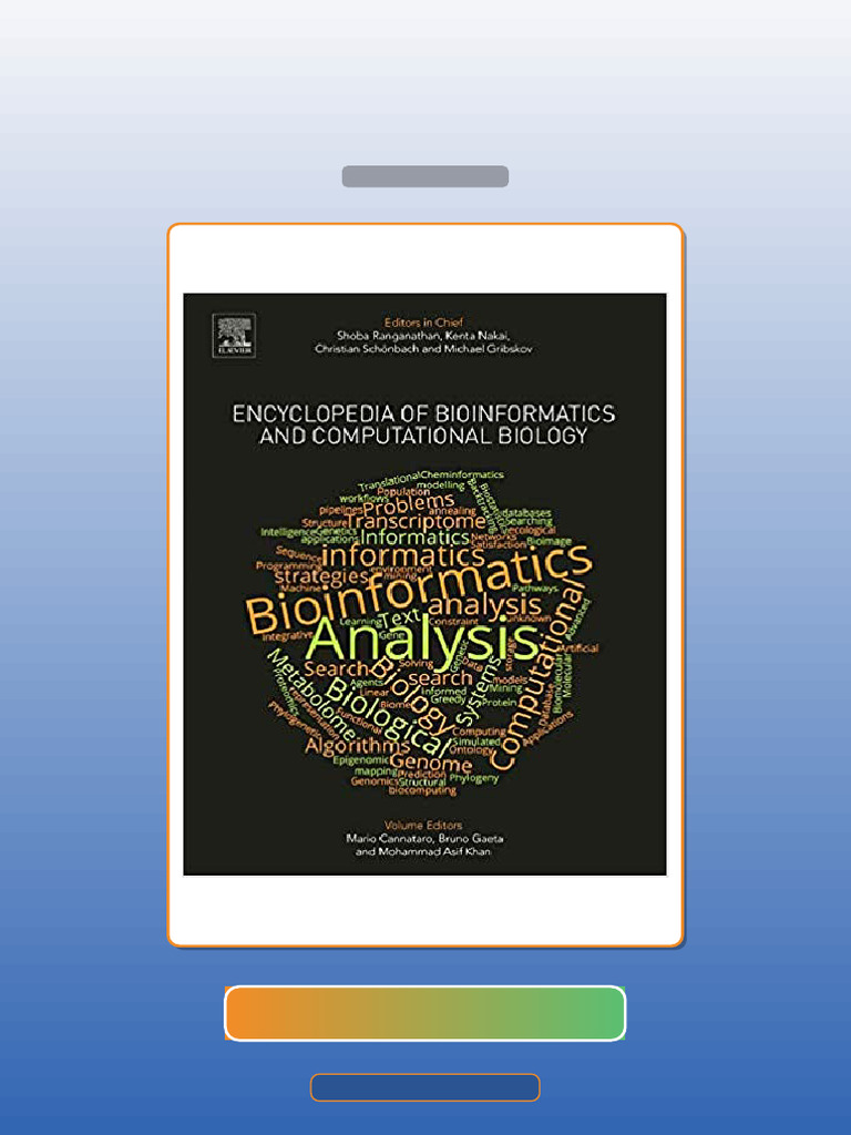 Test Bank for Encyclopedia of Bioinformatics and Computational Biology ...