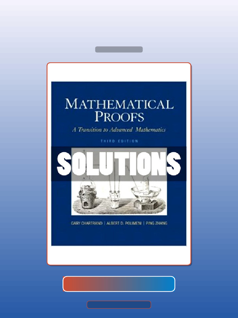 Test Bank for Mathematical Proofs a Transition to Advanced Mathematics ...