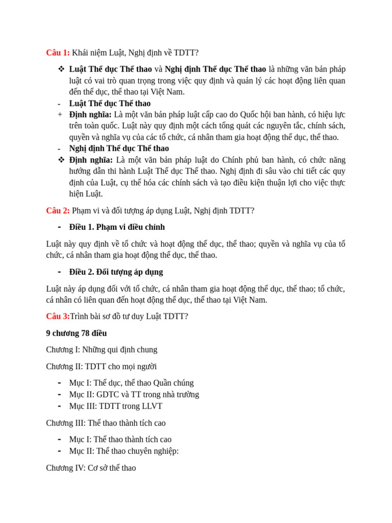 Bài Thi Luật | PDF