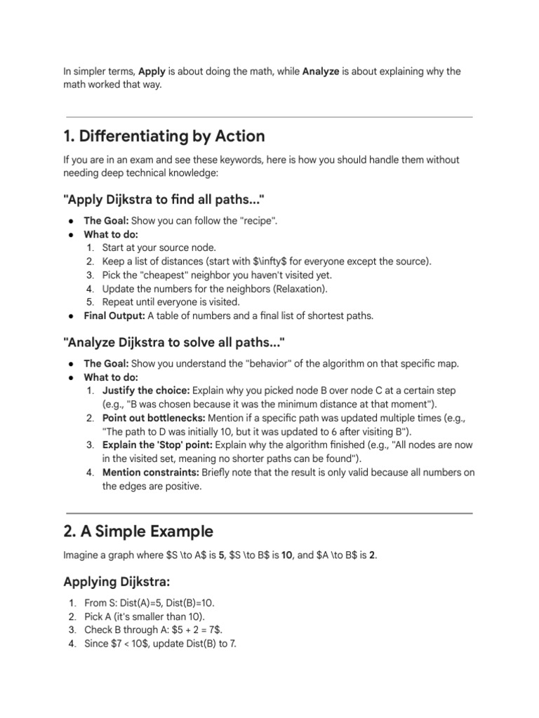 Analyze vs Apply | PDF | Theoretical Computer Science | Computational ...