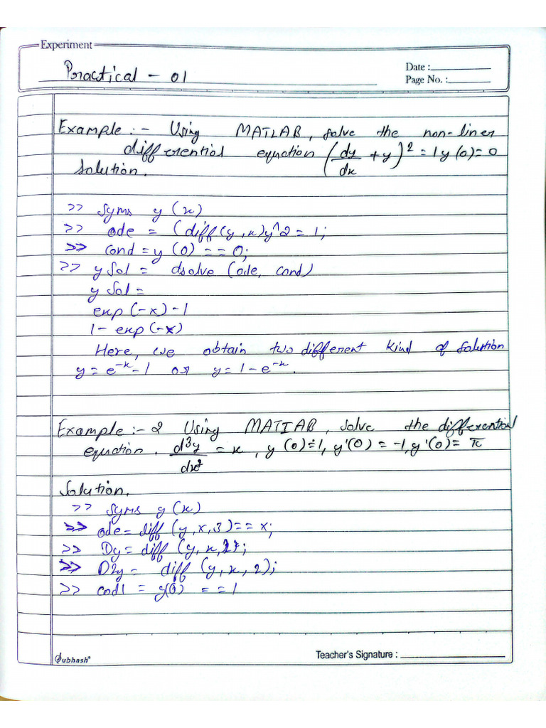 Major Maths Practical File | PDF