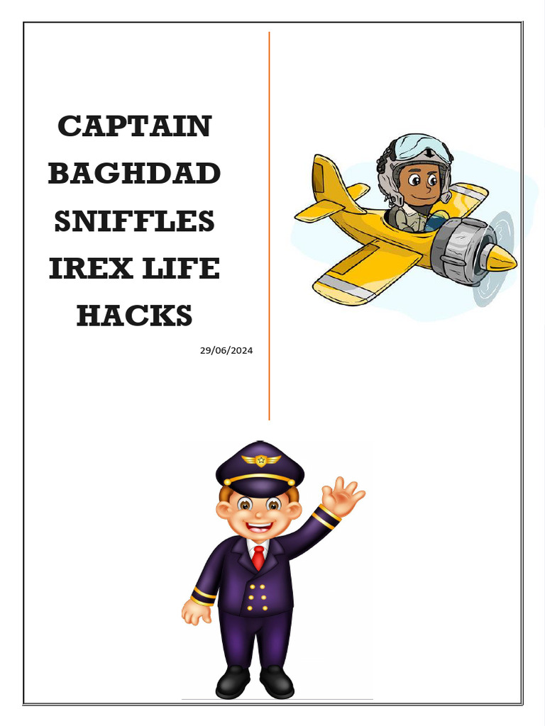 Captain Baghdad Sniffles: Flight Navigation Guide | PDF | Instrument ...