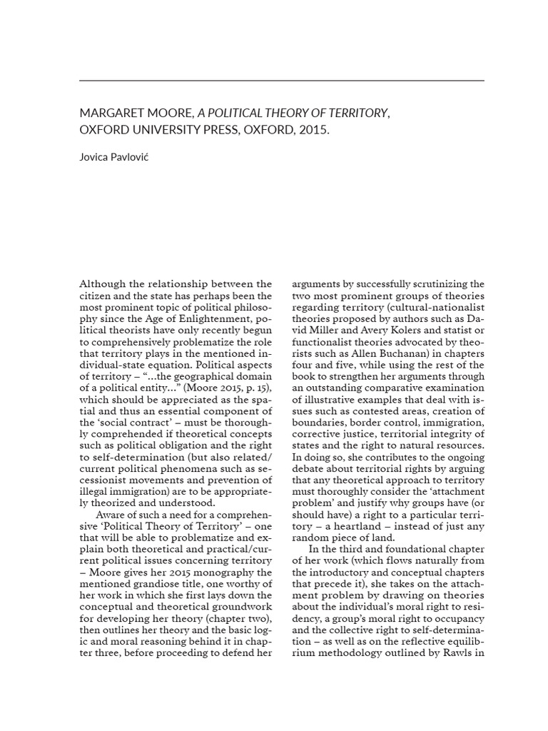 Admin,+Journal+Editor,+12 Pavlovic 2018-2 | PDF | Theory | Secession