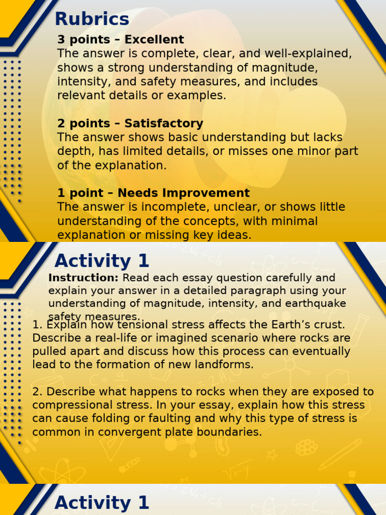 Grade 10S Science Activity | PDF
