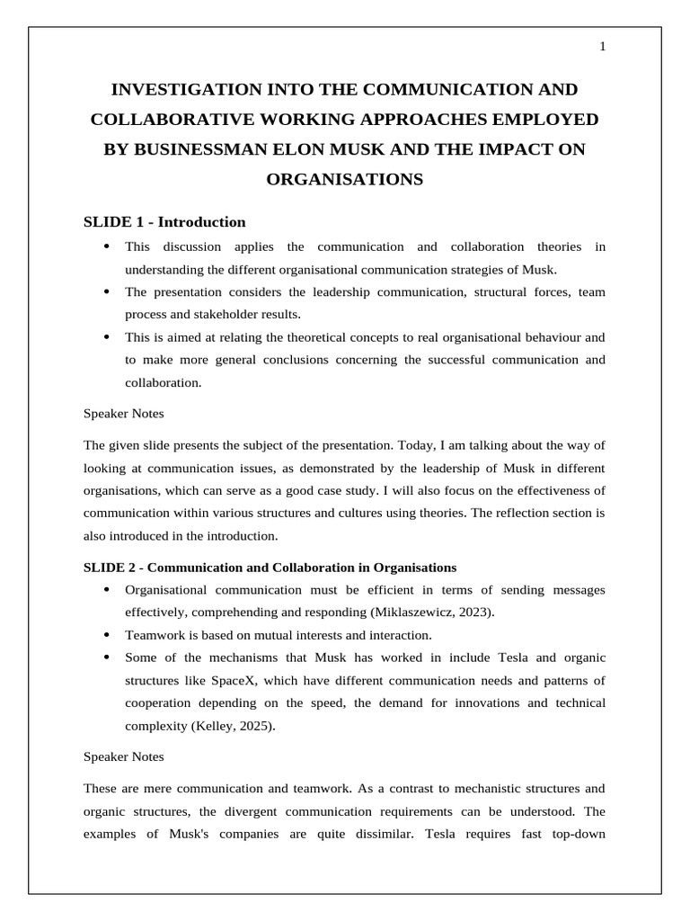 Communication and Collaborative Working Ppt Word File | PDF ...