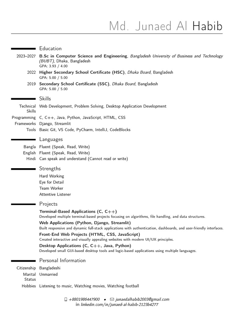 cv | PDF