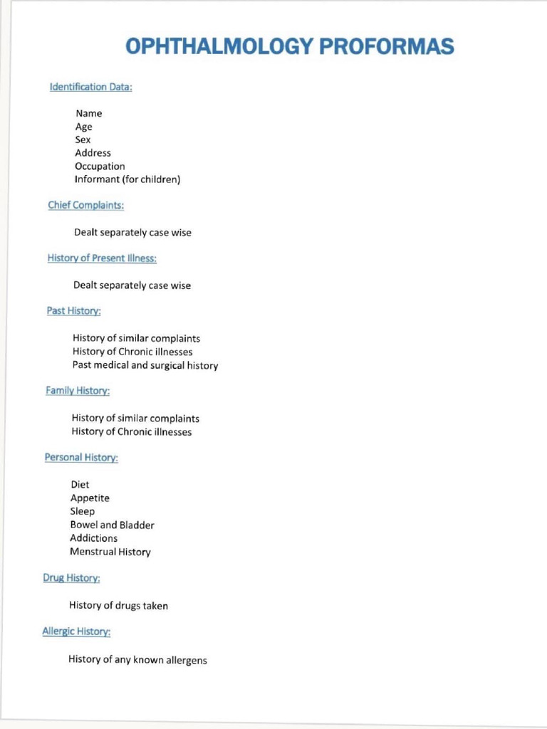 ophthal preforma | PDF