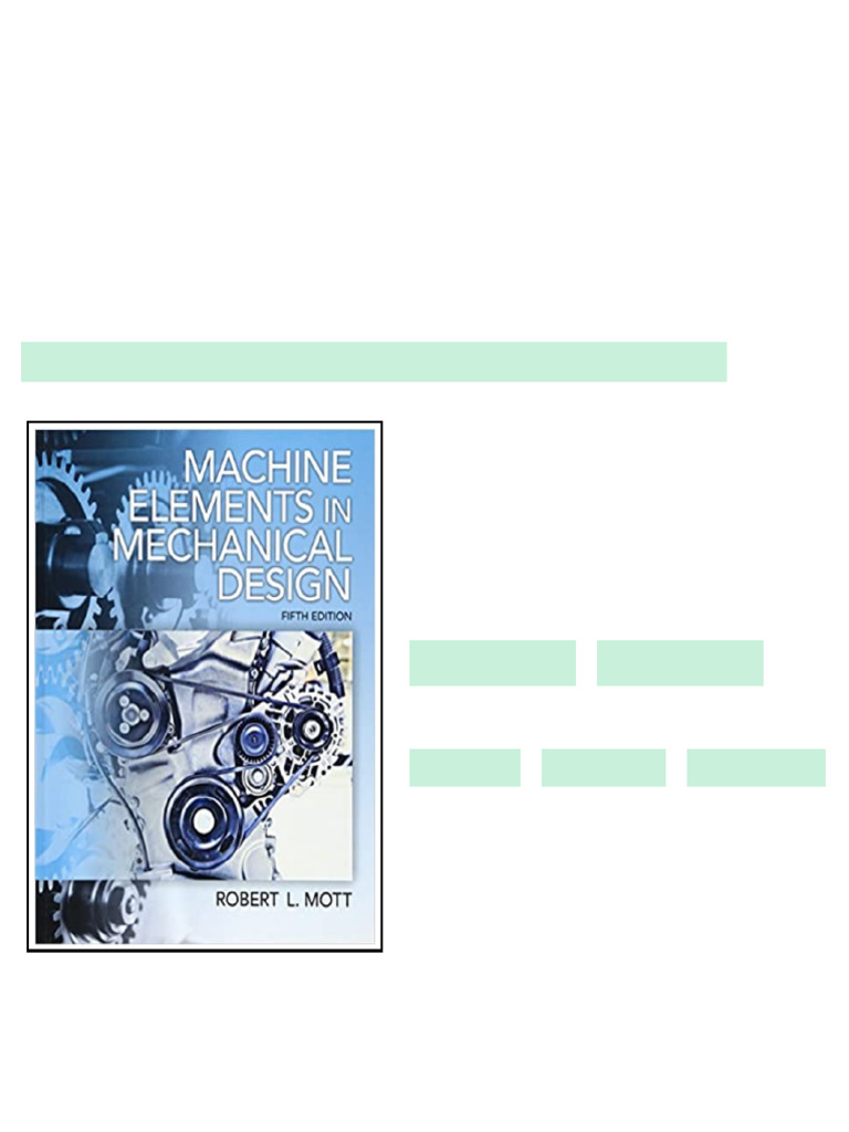 Solution Manual for Machine Elements in Mechanical Design 5th Edition ...