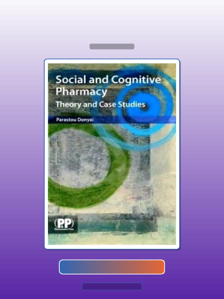 Test Bank for Social and Cognitive Pharmacy Theory and Case Studies ...