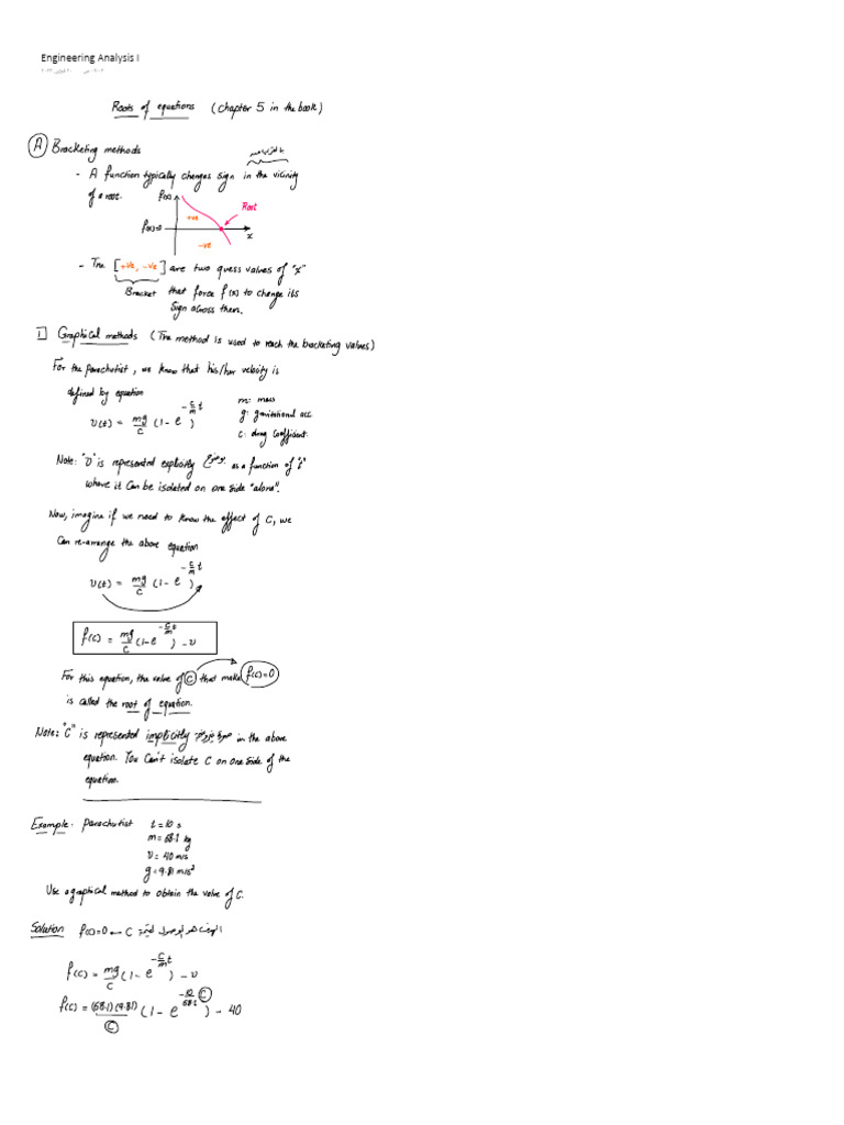 Lecture 2 Engineering Analysis I | PDF