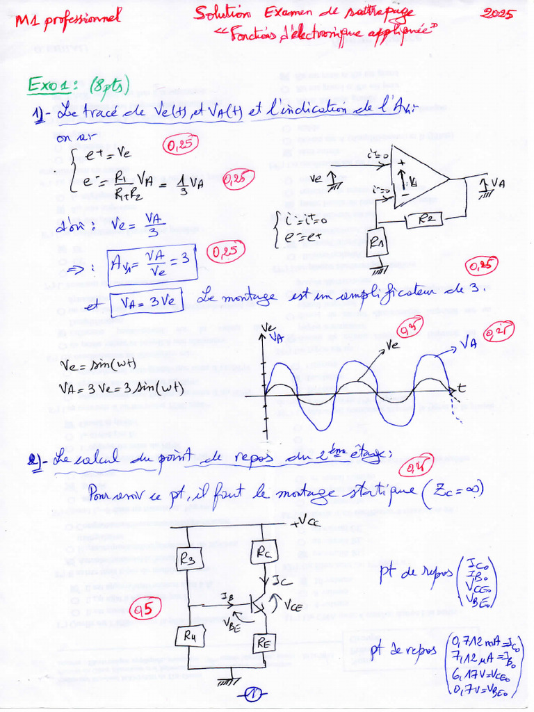Solution Rattrapage M1 AI 2025 | PDF