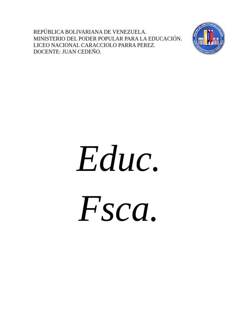 Educacion Fisica Alen y Alex | PDF