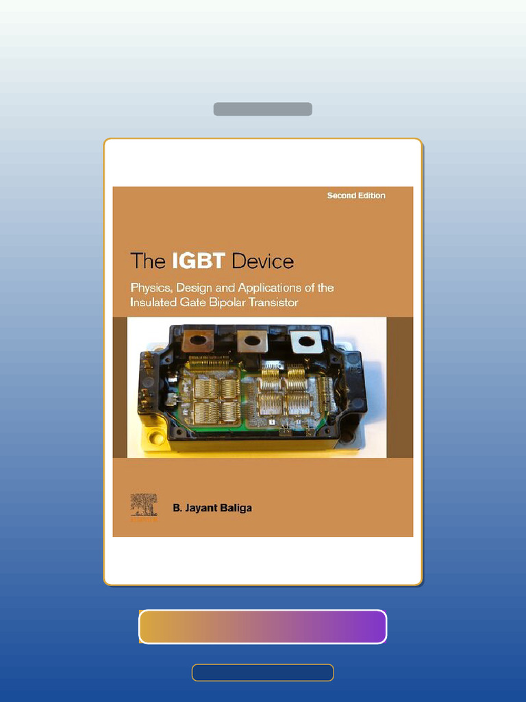 Test Bank for the IGBT Device Physics Design and Applications of the ...