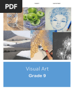 Grade 9 Visual Arts Assessment Rubric | PDF | Cognition