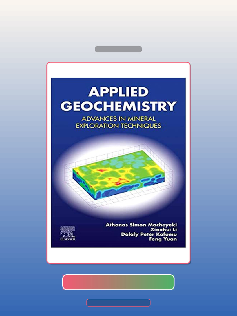 Test Bank for Applied Geochemistry Advances in Mineral Exploration ...