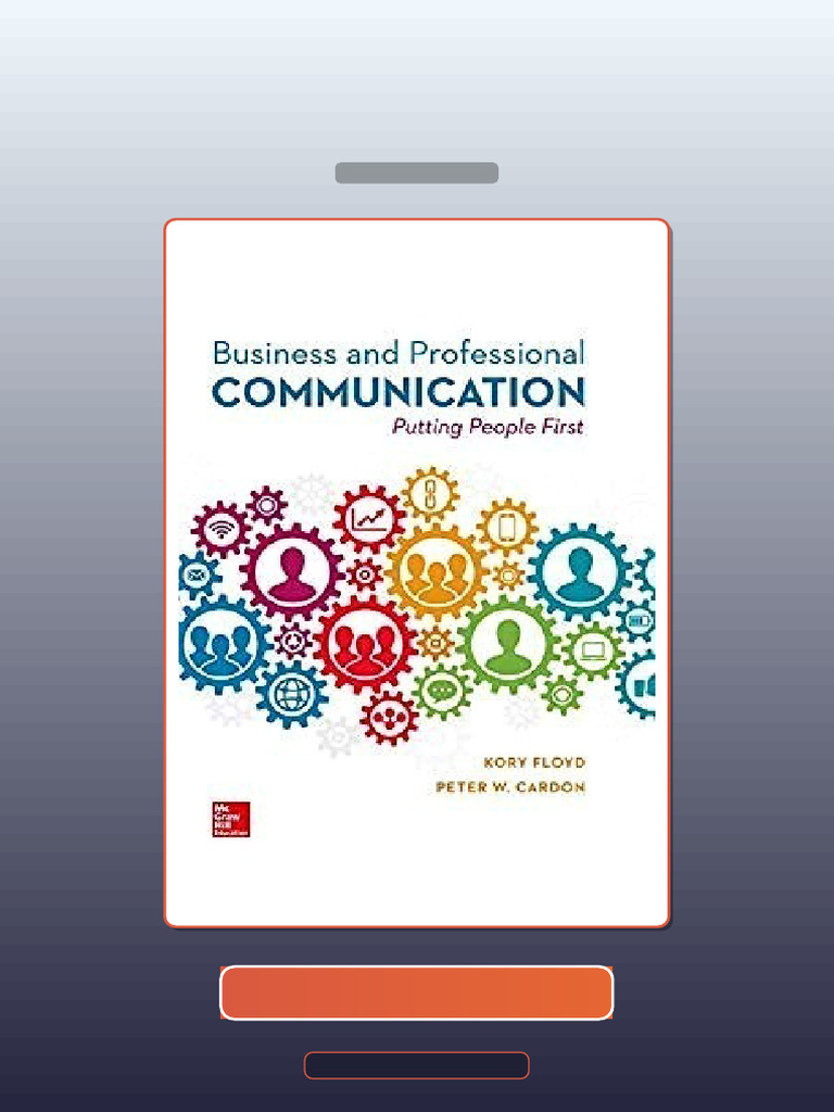 Test Bank for Business and Professional Communication by Kory Floyd ...
