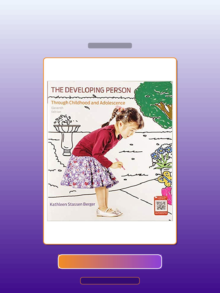 Test Bank for Developing Person Through Childhood and Adolescence 11th ...