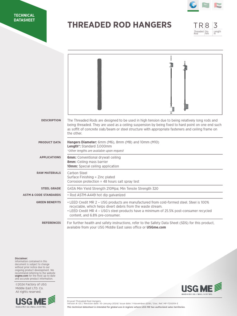 Threaded Rod | PDF | Steel | Metals