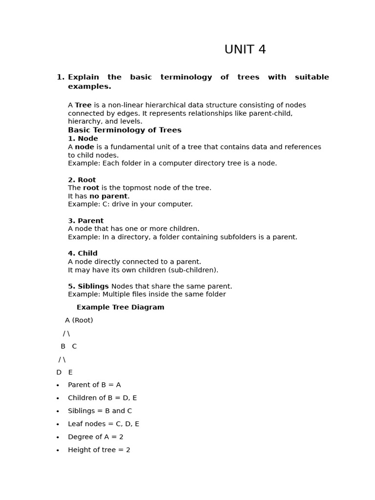 unit 4 with ans | PDF | Algorithms | Computer Programming