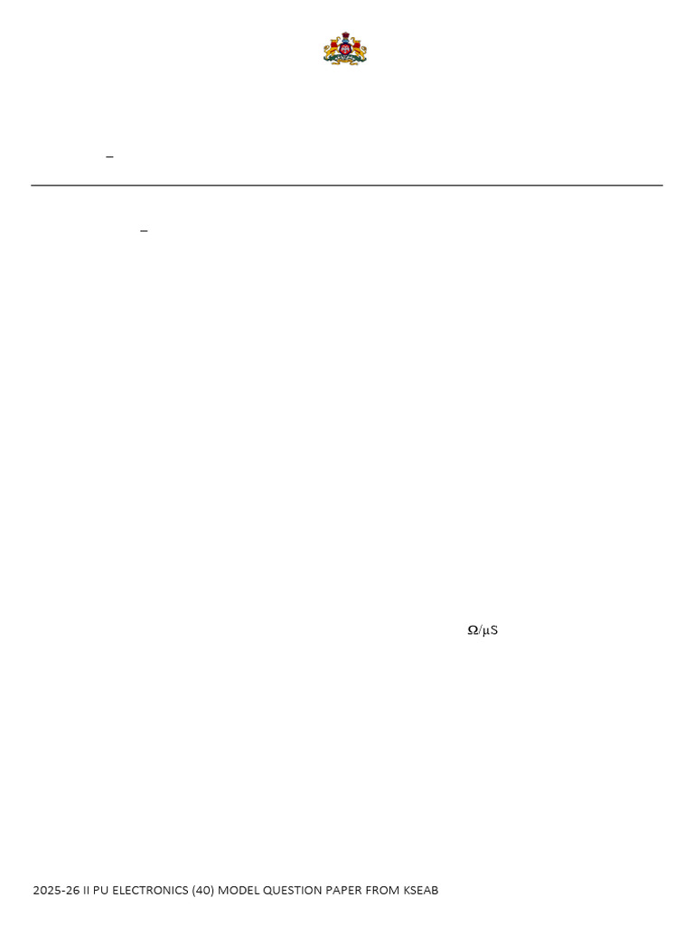 40 Electronics MQP 3 | PDF | Amplifier | Electronic Oscillator