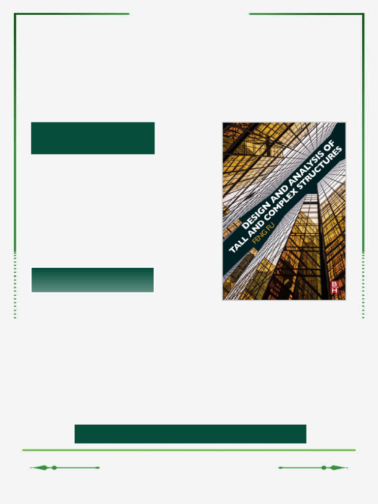 Design and Analysis of Tall and Complex Structures Feng Fu eBook ...