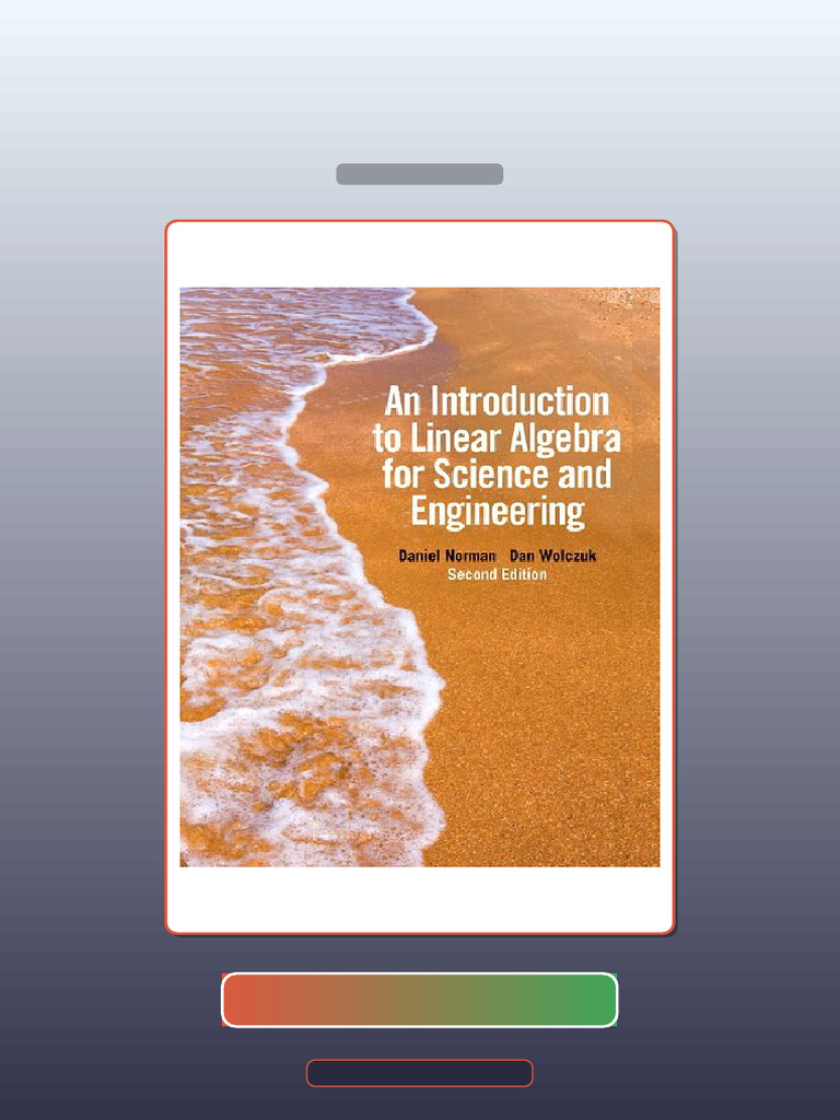 Test Bank for Introduction to Linear Algebra for Science and ...