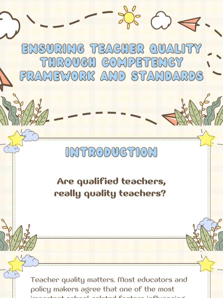 Yson Ppt Ensuring Teacher Quality Through Competency Framework and Standar 20250505 122955 0000 ...