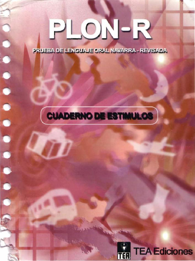 PLON-R Cuaderno Estímulos_Compressed | PDF