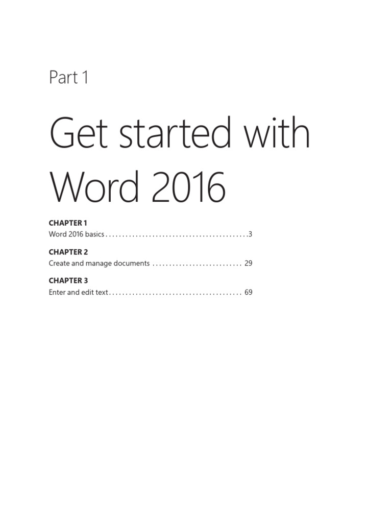 Microsoft Word 2016 Step by Step Part4 | PDF | Microsoft Office ...