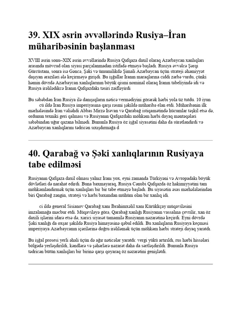 Tarix 39 40 41 42 | PDF