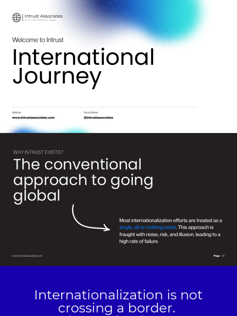 Intrust Pitch (Eventos) | PDF | Internationalization | Psychology