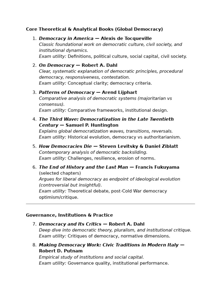 Democrcacy Fact Book | PDF | Democracy | Political Ideologies