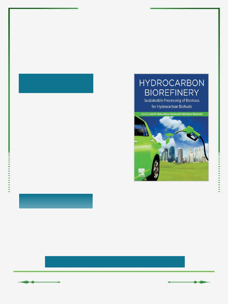 Hydrocarbon Biorefinery: Sustainable Processing of Biomass for ...