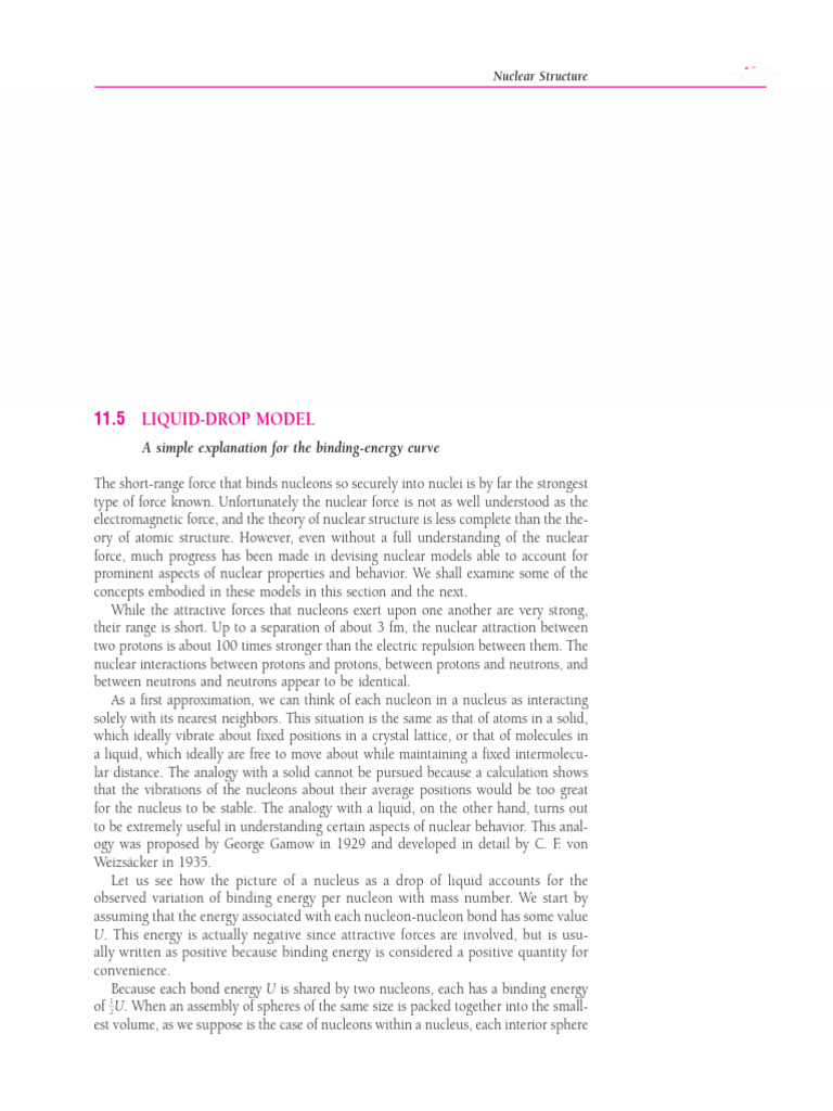 Liquid Drop Model _ Binding Energy_250405_222500 | PDF | Atomic Nucleus ...