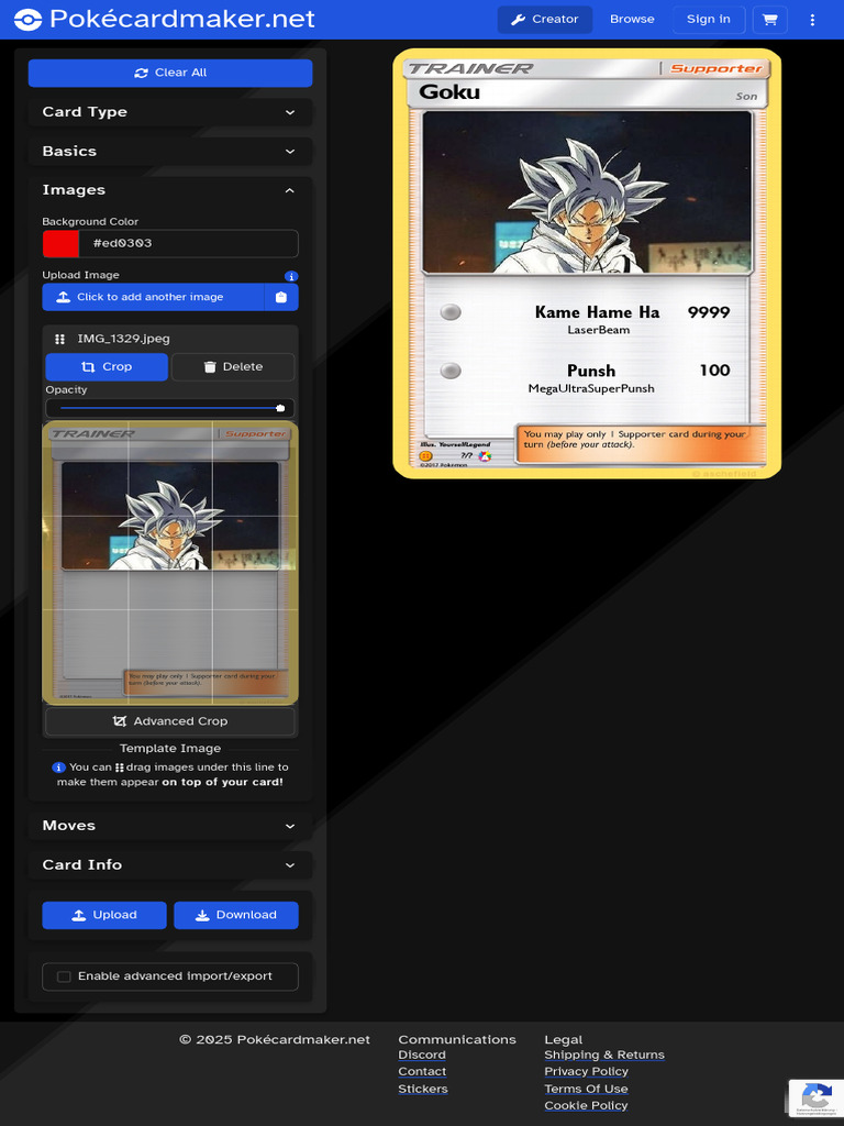Create Custom Pokémon Cards Online | PDF