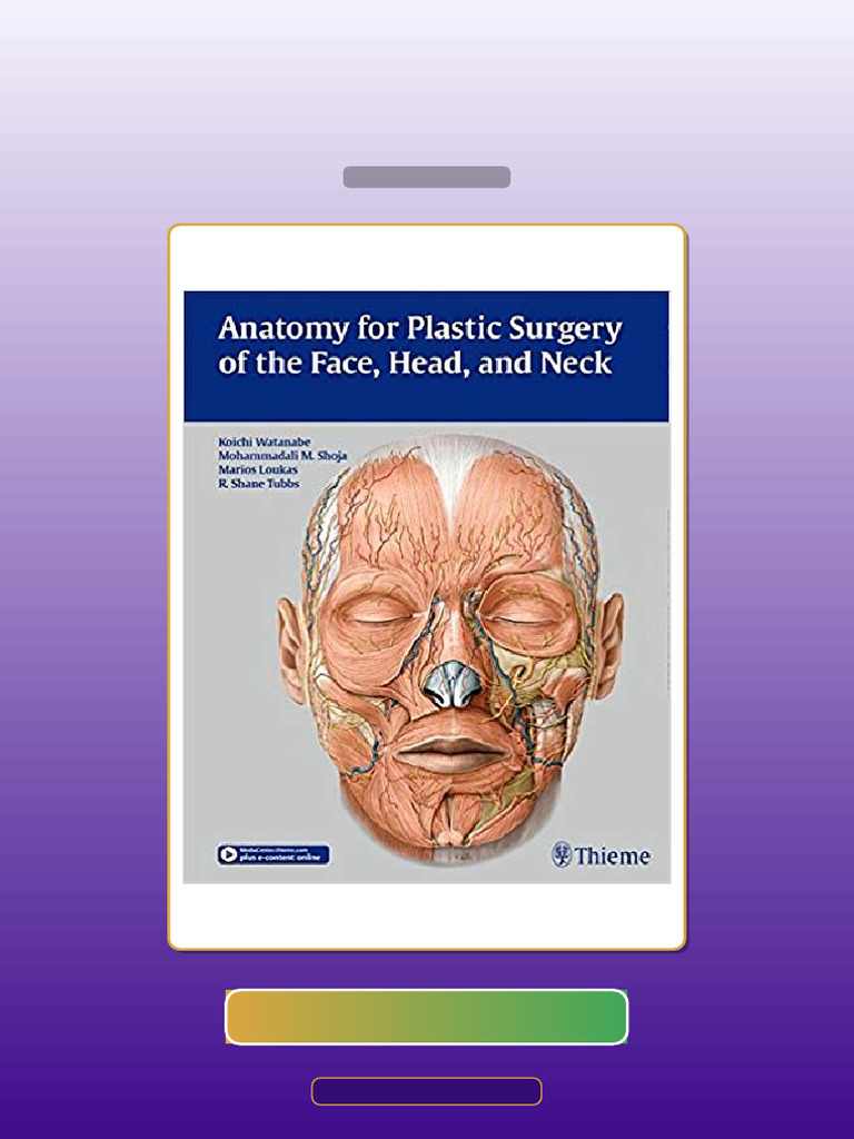 Test Bank for Anatomy for Plastic Surgery of the Face Head and Neck by ...