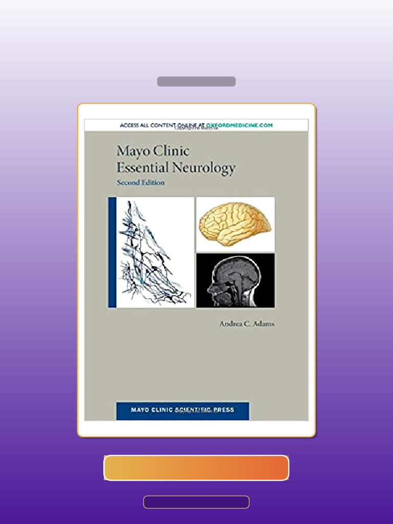 Test Bank for Mayo Clinic Essential Neurology by Andrea C Adams | PDF ...