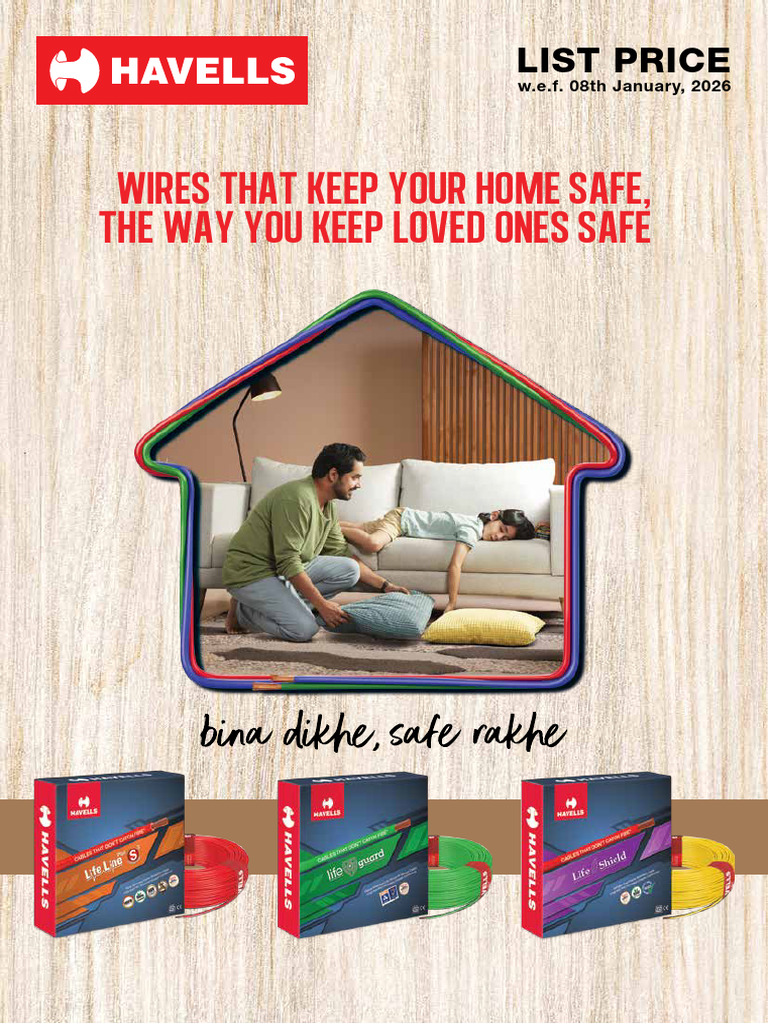 Havells Industrial Cables Price List | PDF | Electrical Conductor ...