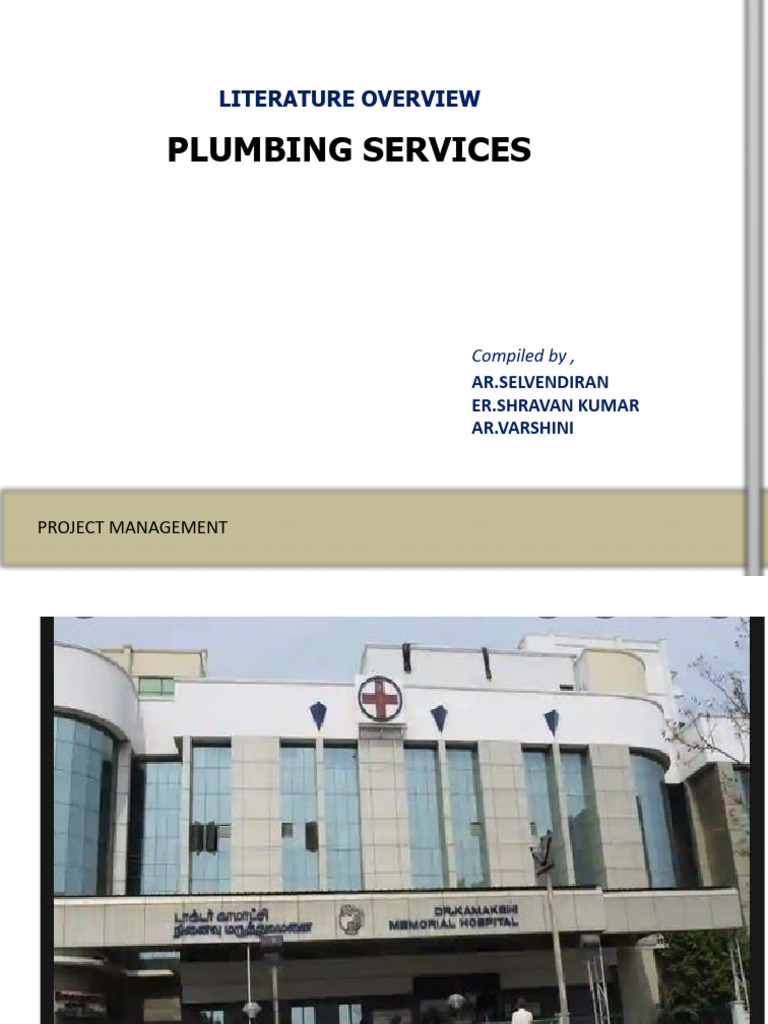 Plumbing Services Overview for Hospitals | PDF | Sanitary Sewer | Water ...