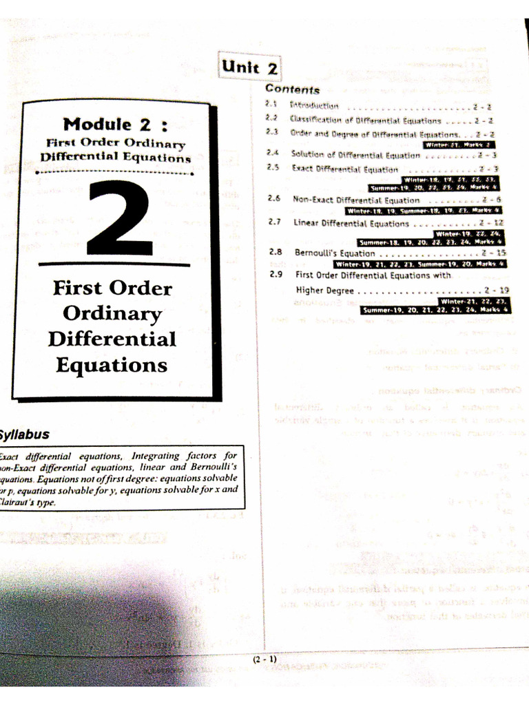 Maths Unit 2 | PDF